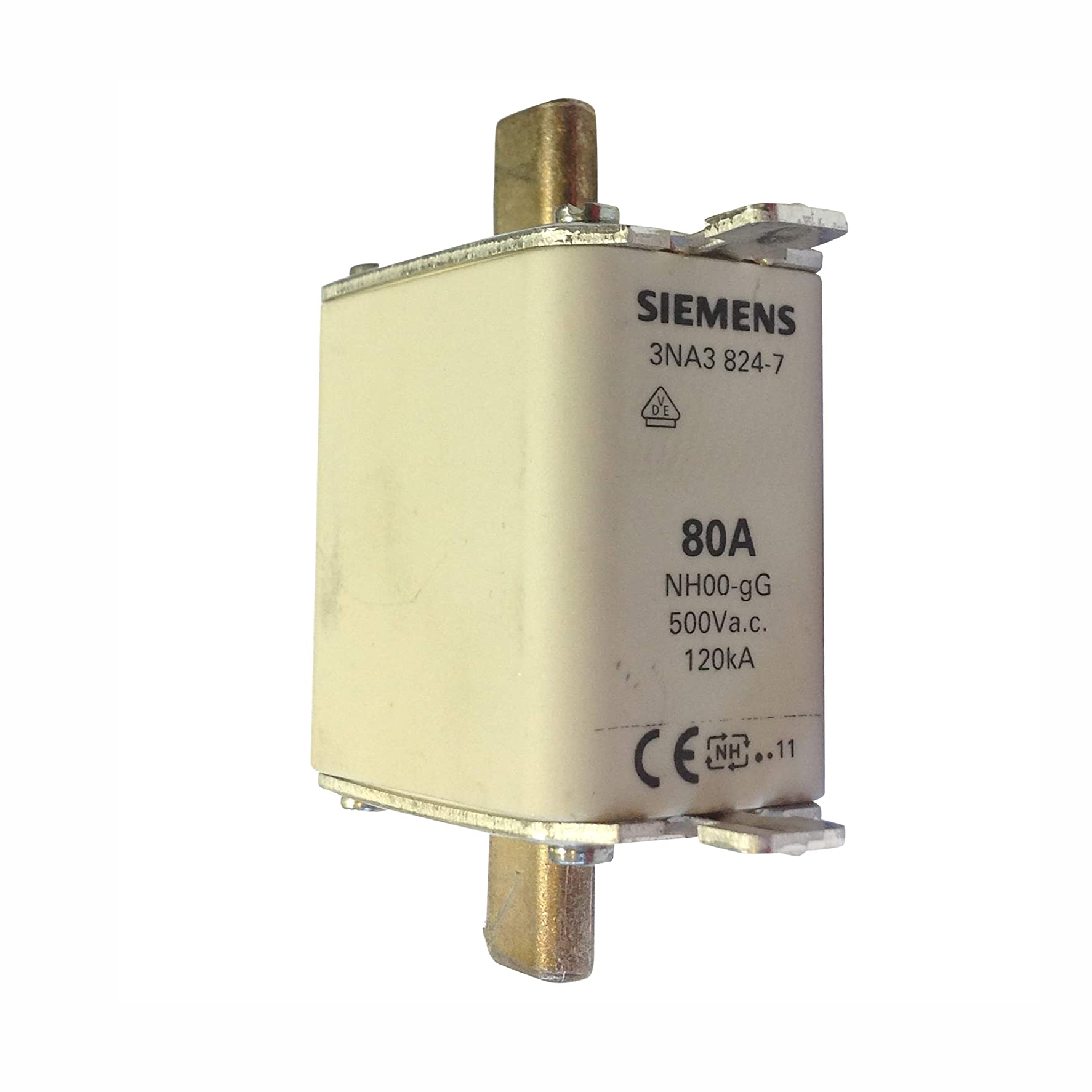 Material y Equipo Eléctrico Gastelum y GastelumFUSIBLE NH 3NA3824 80 ...